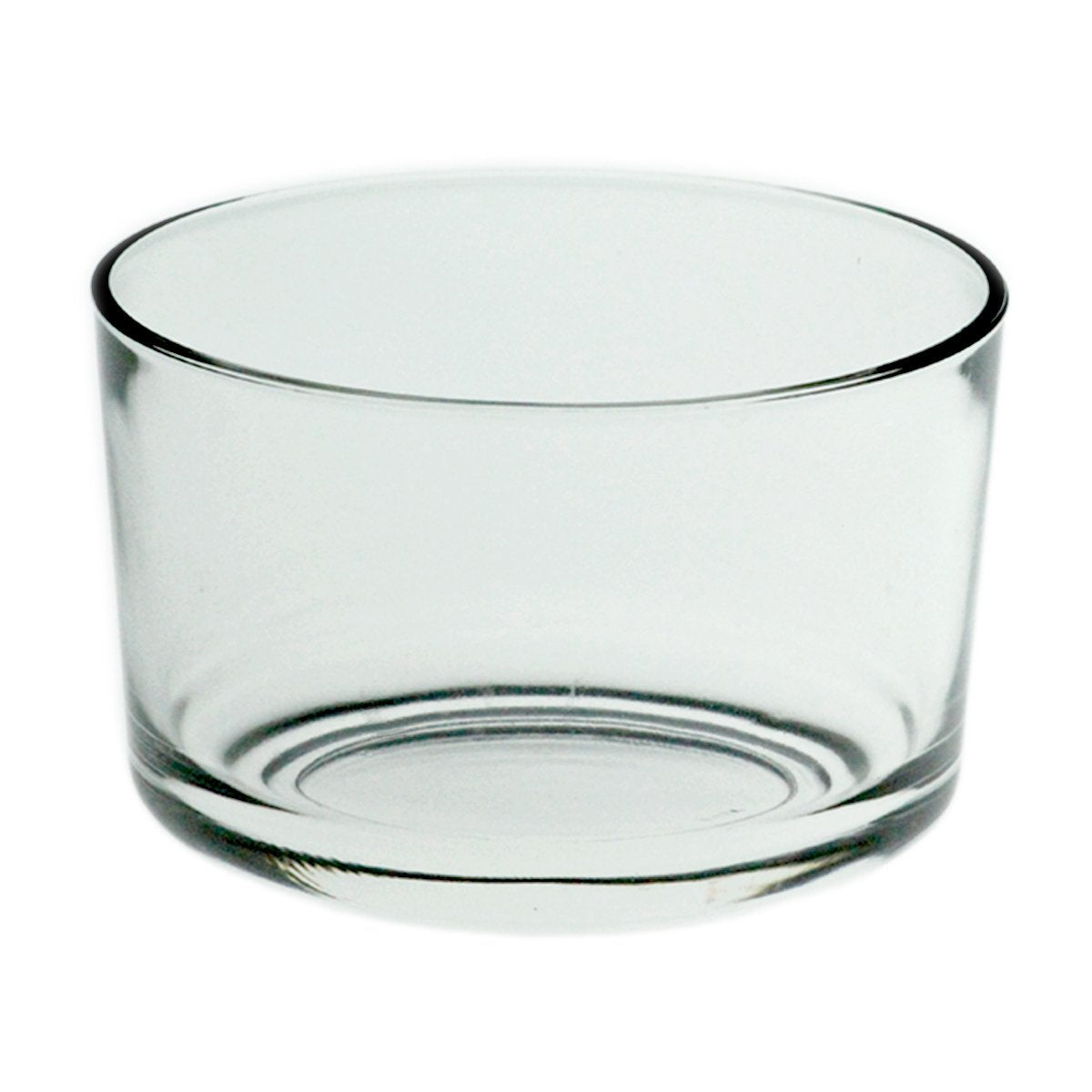 400ml Transparent Short Glass Jar 6pcs PM352 – MATIN IMPEX